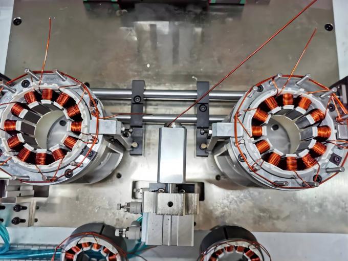 Double Stations BLDC Motor Winding Machine
