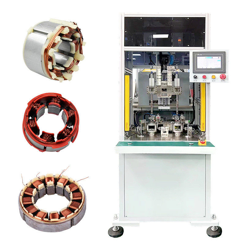 800-1200RPM Brushless Stator Winding Machine For Electric Motors Multi ...