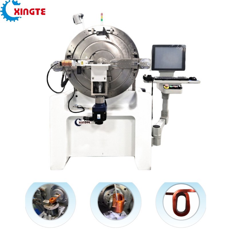 Automatic Flat Wire Inductor Coil Winding Machine With High Precision ...